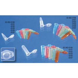 Cup type Eppendorf+SafeFit cap 1,5ml red