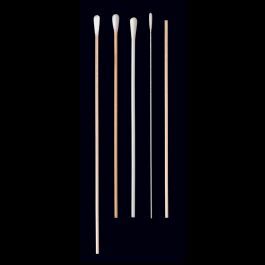 Aluminum swab with cotton minitip