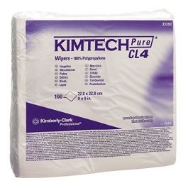 Kimtech Pure W4 dry wipes 22,8 x 22,8cm