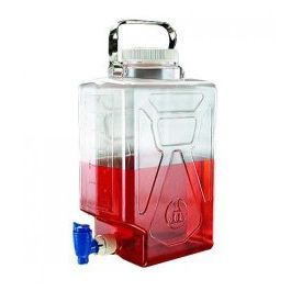 Nalgene™ rectangular carboy PC 20L with tap