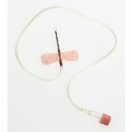 Surflo winged infusion set 18Gx3/4" - pink