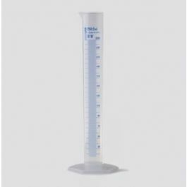Cylinder (B) with blue graduation - PP - tall form - 500ml