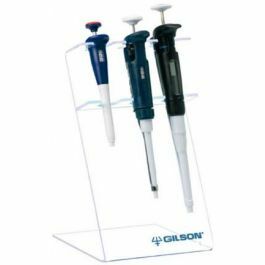 Trio portable rack for 3 Gilson pipettes