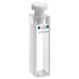 Macro cuvette Quartz 110-QS 2 mm + PTFE stopper, 700 µl