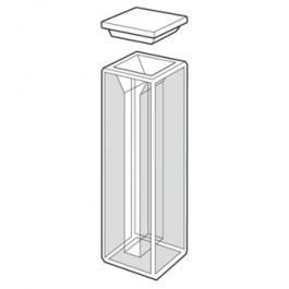 Macro cuvette 1-SOG-10, 10 mm + PTFE lid, 3500 µl
