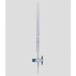 Burette 50ml Schellbach AS + straight stopcock - PTFE