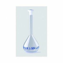 Volumetric flasks ISOLAB class A, borosilicate glass 3.3, with PE ...