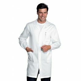Lab coat men 65% PE - 35% cotton