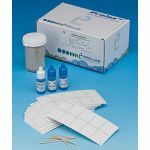Latex agglutination cards